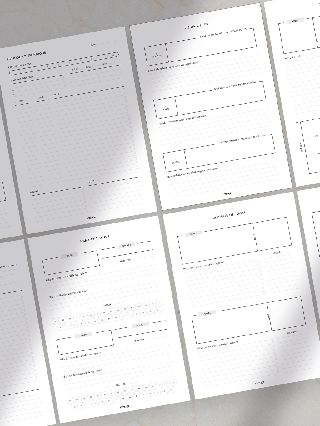 The Masterful Pursuit - The Ultimate Goal & Project Planner - Workbook ...